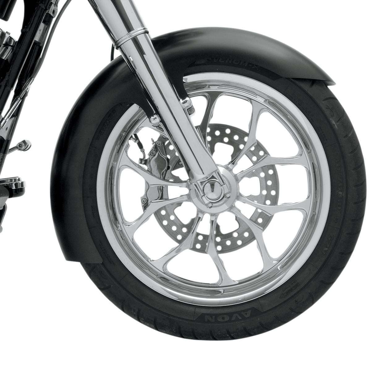 KLOCK WERKS Tire Hugger Slicer Fender Kit - Front - 16"-19" – Mickey ...